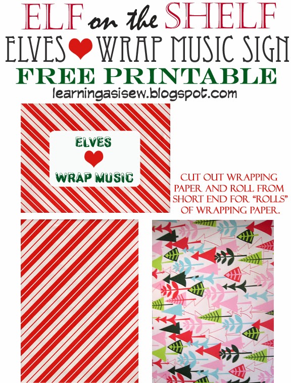 Learning As I Sew...bake, cut, and create: Elf on the Shelf: Elves ♥ ...