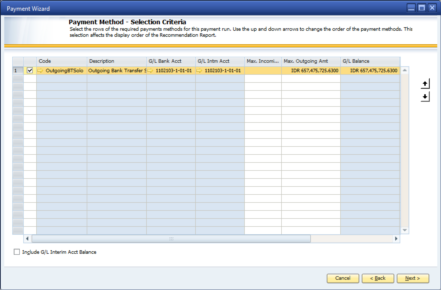 SAP Business One: Payment Wizard