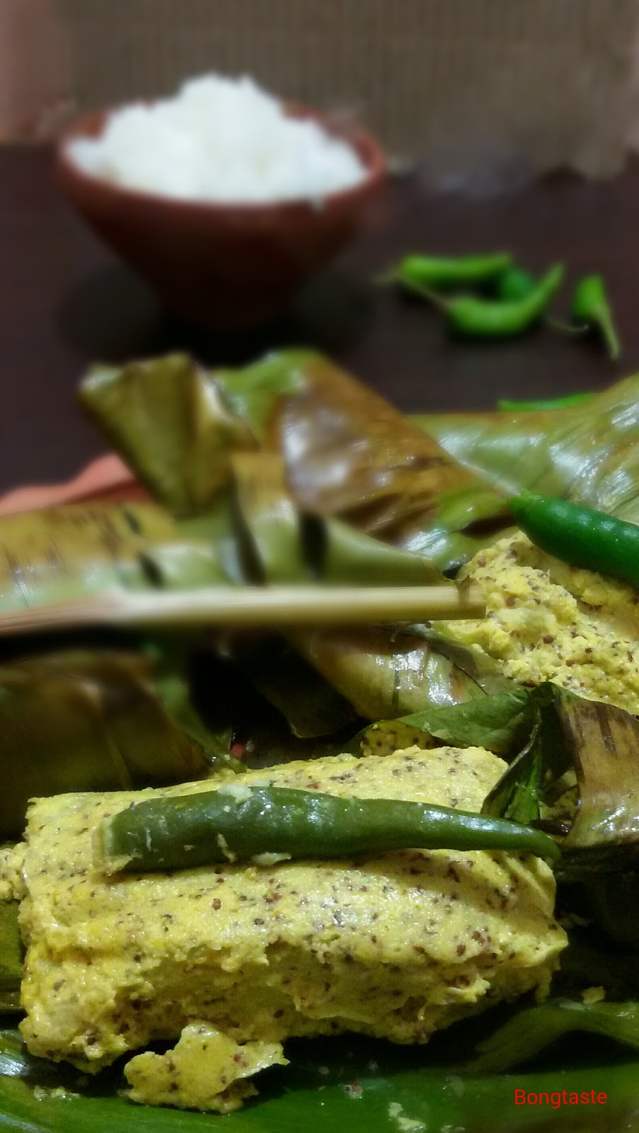 Bongtaste : Bhetki Macher Paturi (Barramundi Fish Fillets wrapped in ...