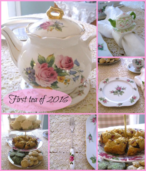 Tea With Friends: My first teatime of 2016!
