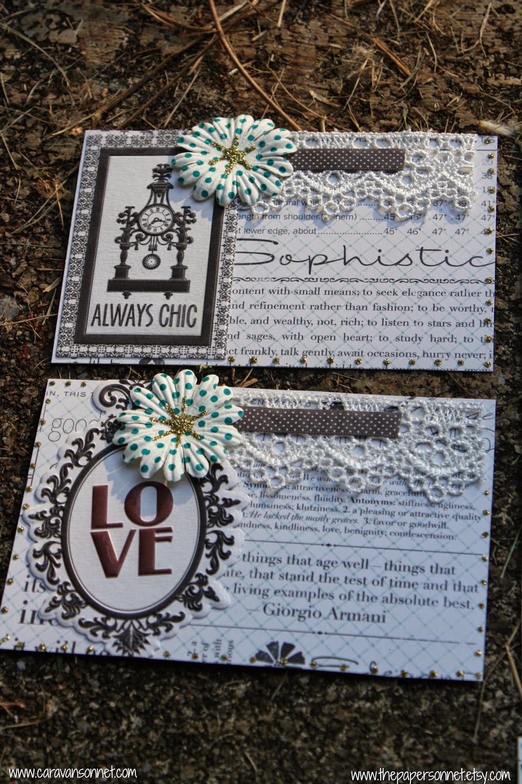 Homemade Postcards | Caravan Sonnet