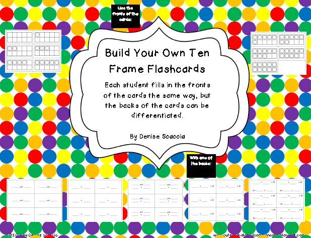 Cute and Colorful (Common Core, Too!) Ms. Scaccia's Kindergarten Blog ...