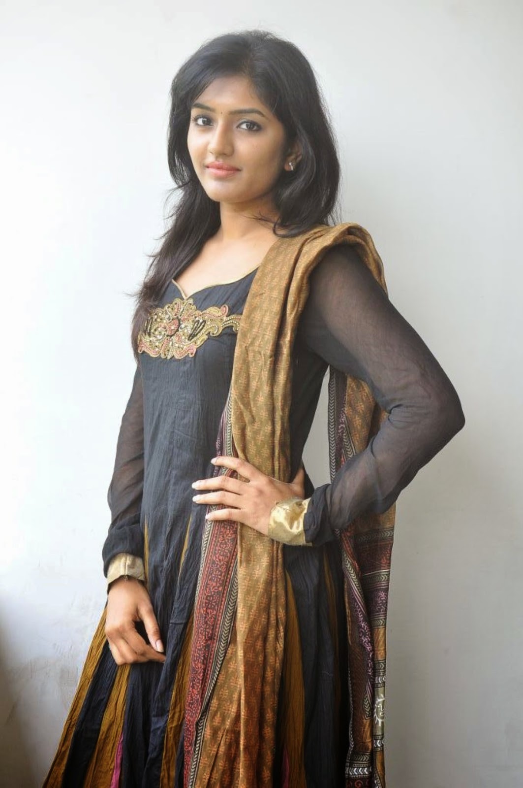 Tamil Actress Eesha Latest Beautiful Churidar Stills - Cine Gallery
