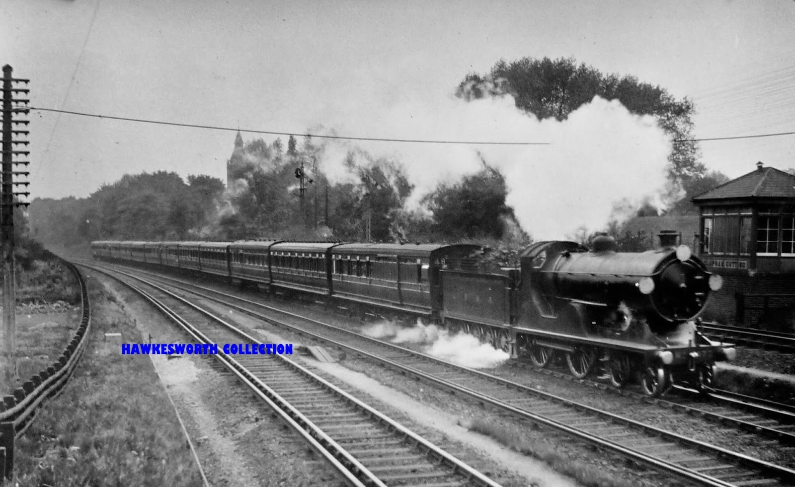 Steam Locomotives - 1920s: Clapham Cutting