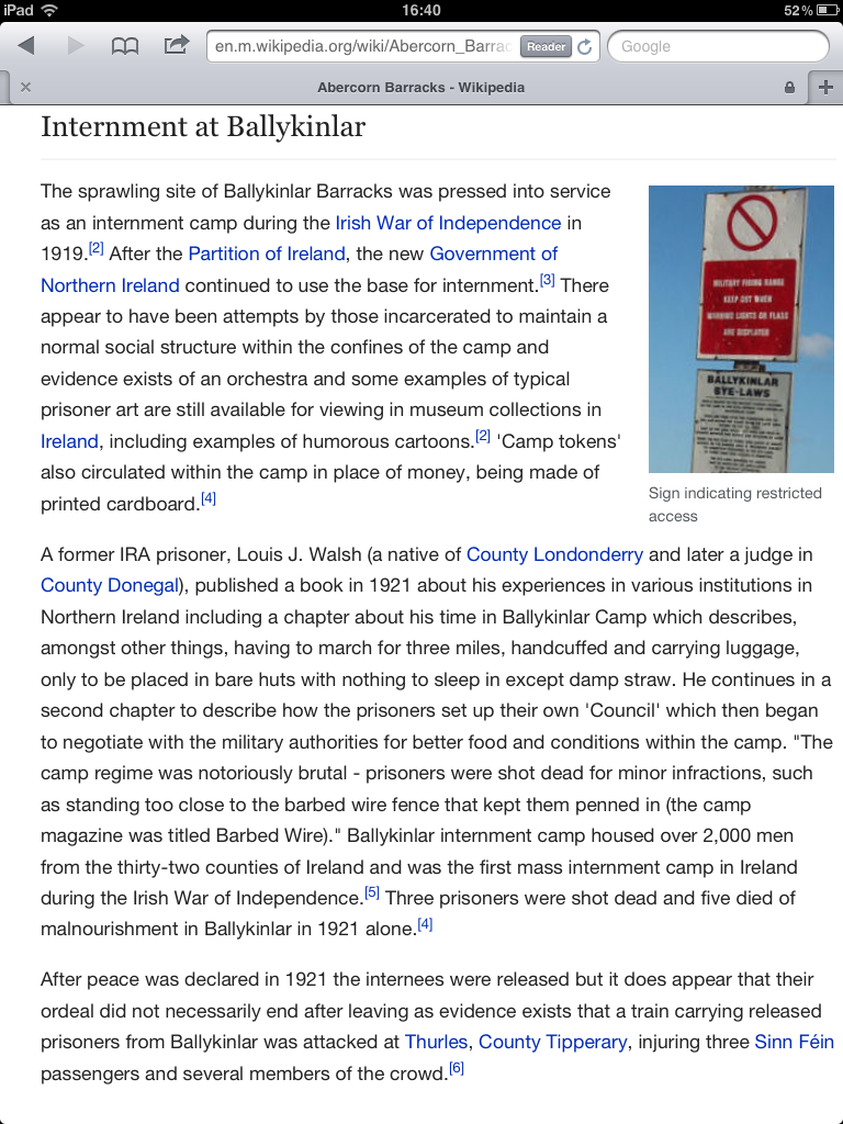 Listowel Connection: Town Park, Sinn Féin v. Lord Listowel and ...