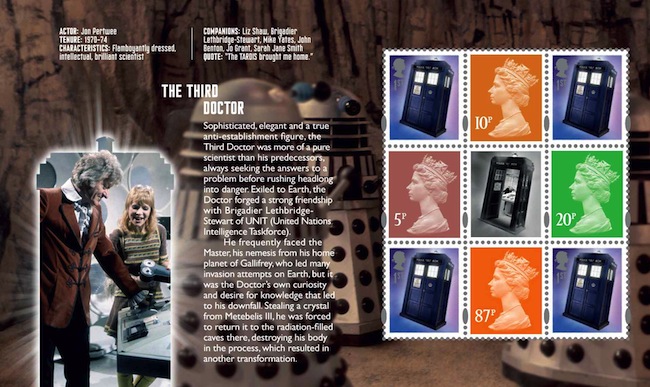 Norvic Philatelics Blog: Machin stamps from Doctor Who prestige stamp book
