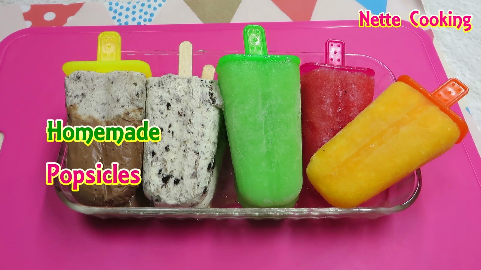 "Nette Cooking": "Popsicle"