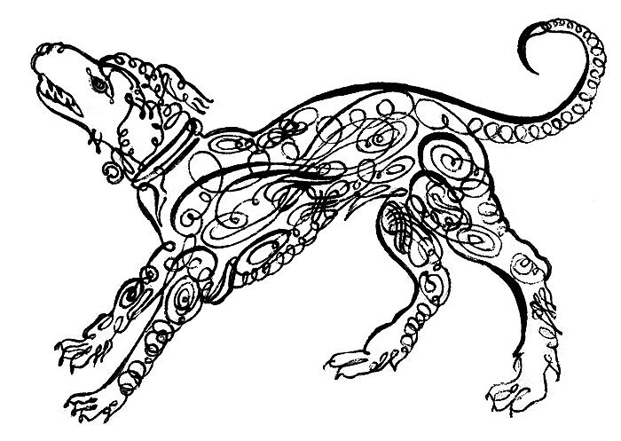 zoomorphism in calligraphy | Art Education Daily