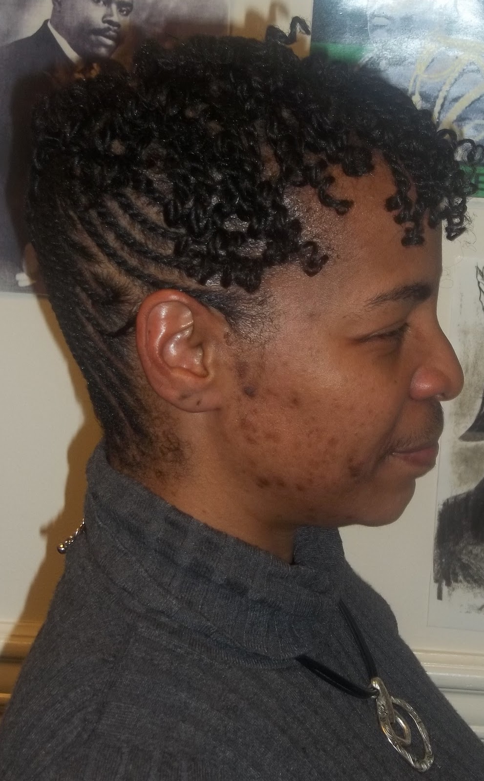 Love of Locs: Two Strand Twist (Updo)