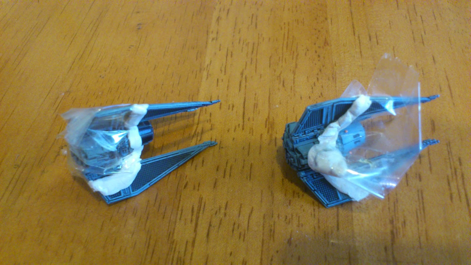 Hobby Foundry: X-Wing: TIE Phantom Repaint - Cloak/Decloak Effect