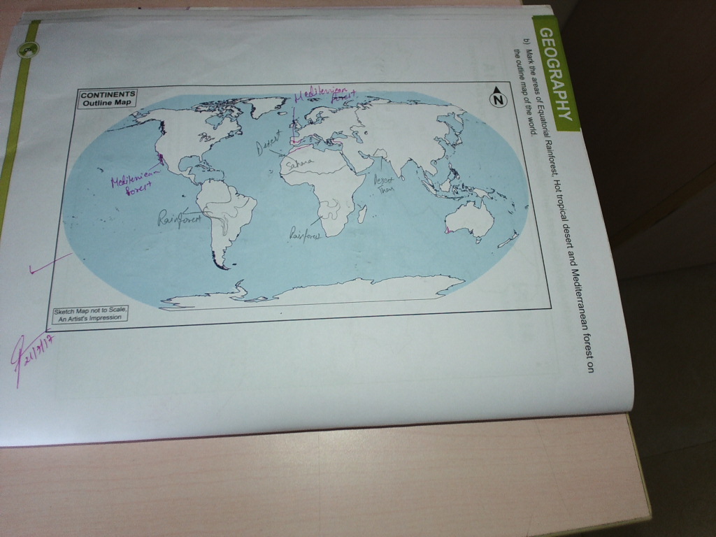 PIS VADODARA STD 8: Map Book
