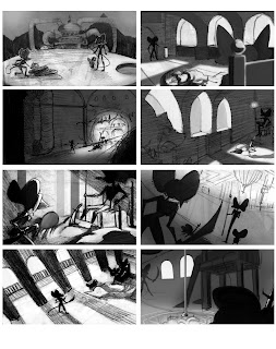 Vis Dev for Animation: Jessy: Sketches and Keyframe