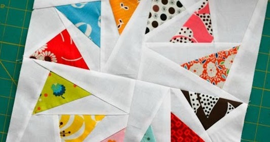 Tutoriales de Patchwork: VUELO DE LA OCA CIRCULAR