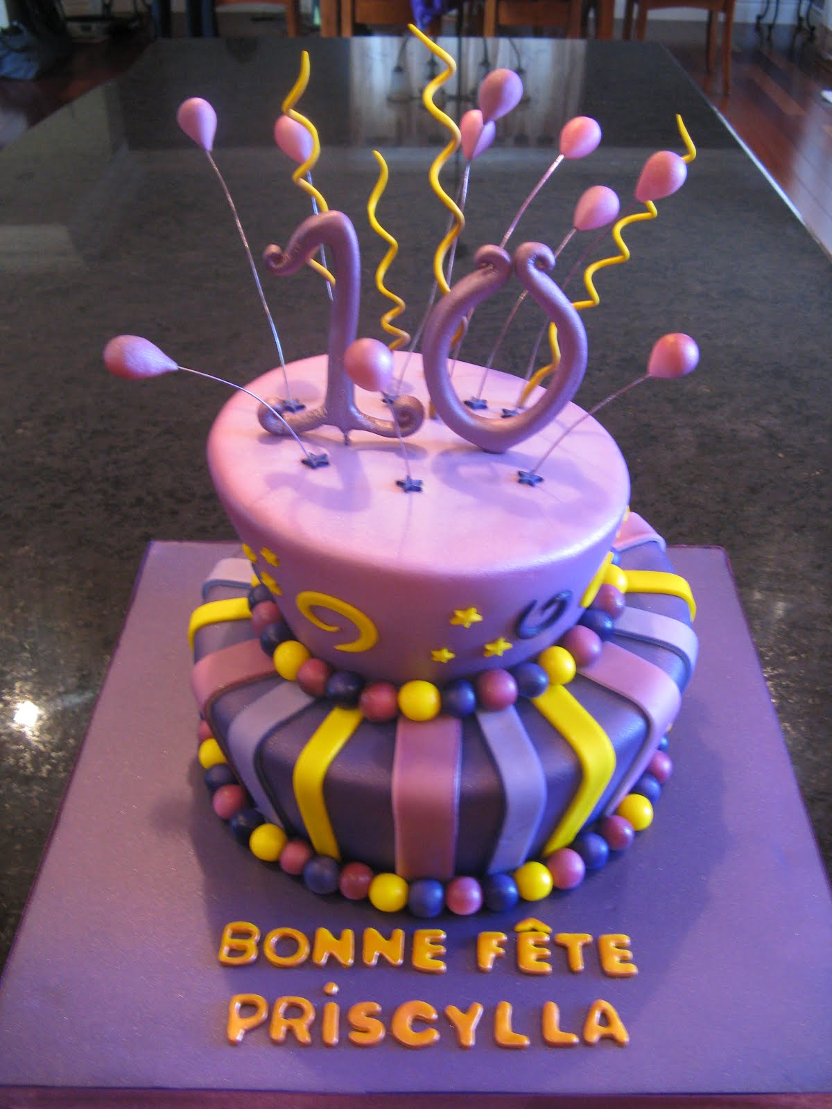 Gâteaux Design: Gâteau 10 ans Topsy / 10 year old Topsy cake