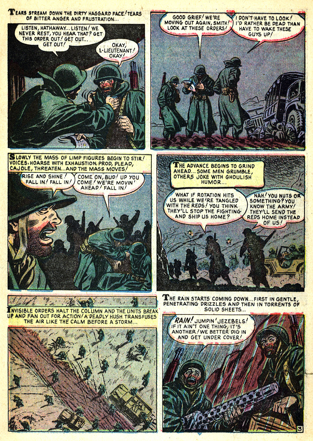 Four-Color Shadows: Muck!-War Comics-1952
