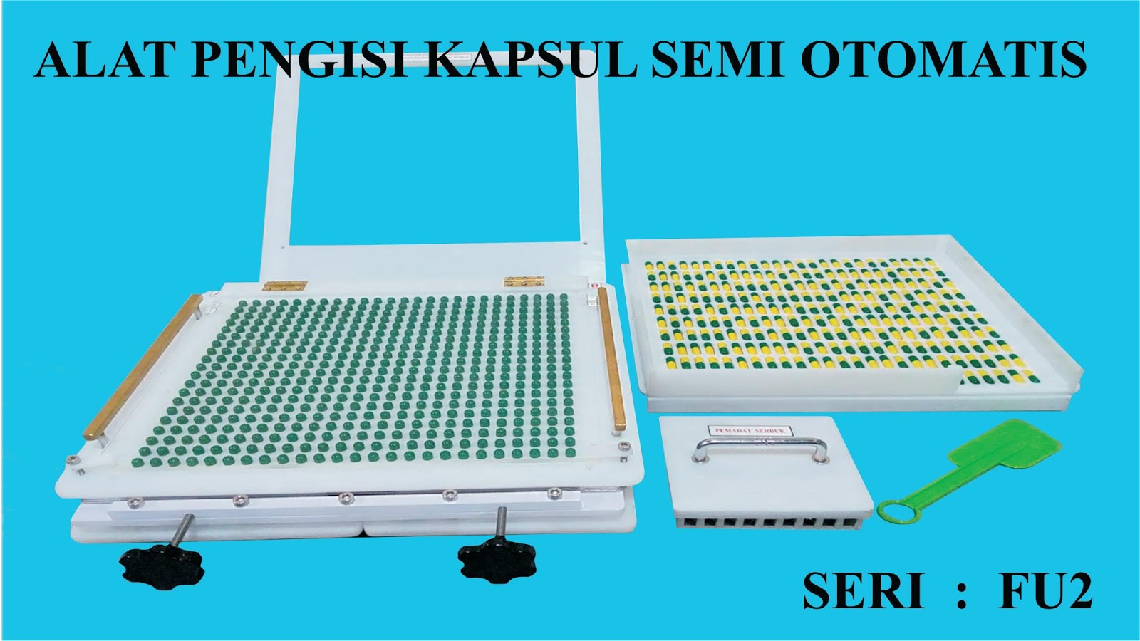 ALAT/MESIN PENGISI KAPSUL SEMI OTOMATIS