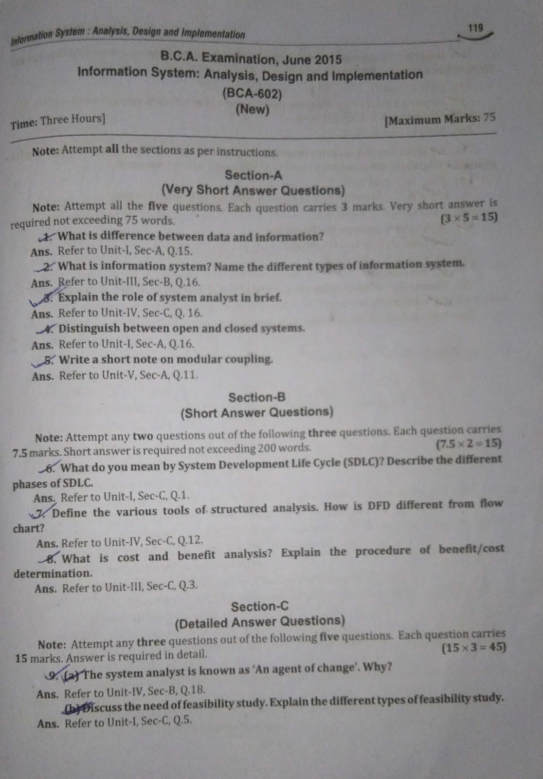 All CCSU QUESTION PAPER careermakeup.in visit