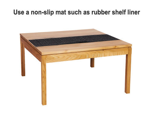 How To Stop Tablecloths From Sliding and Blowing In The Wind