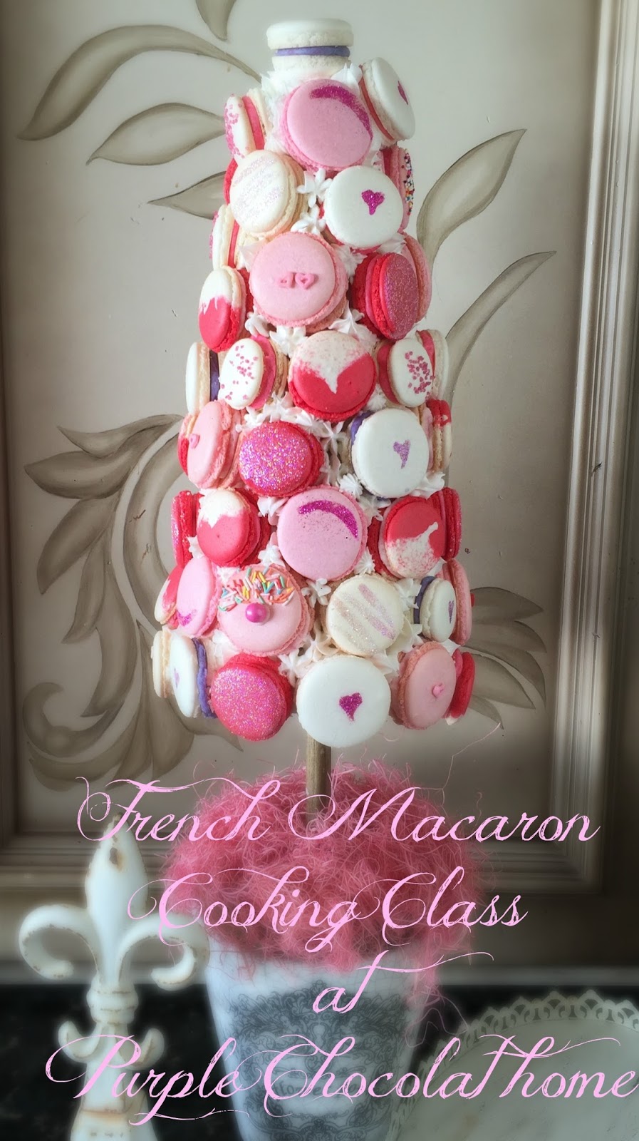 Hundreds of French Macarons - a Valentine's Cooking Class at Purple ...