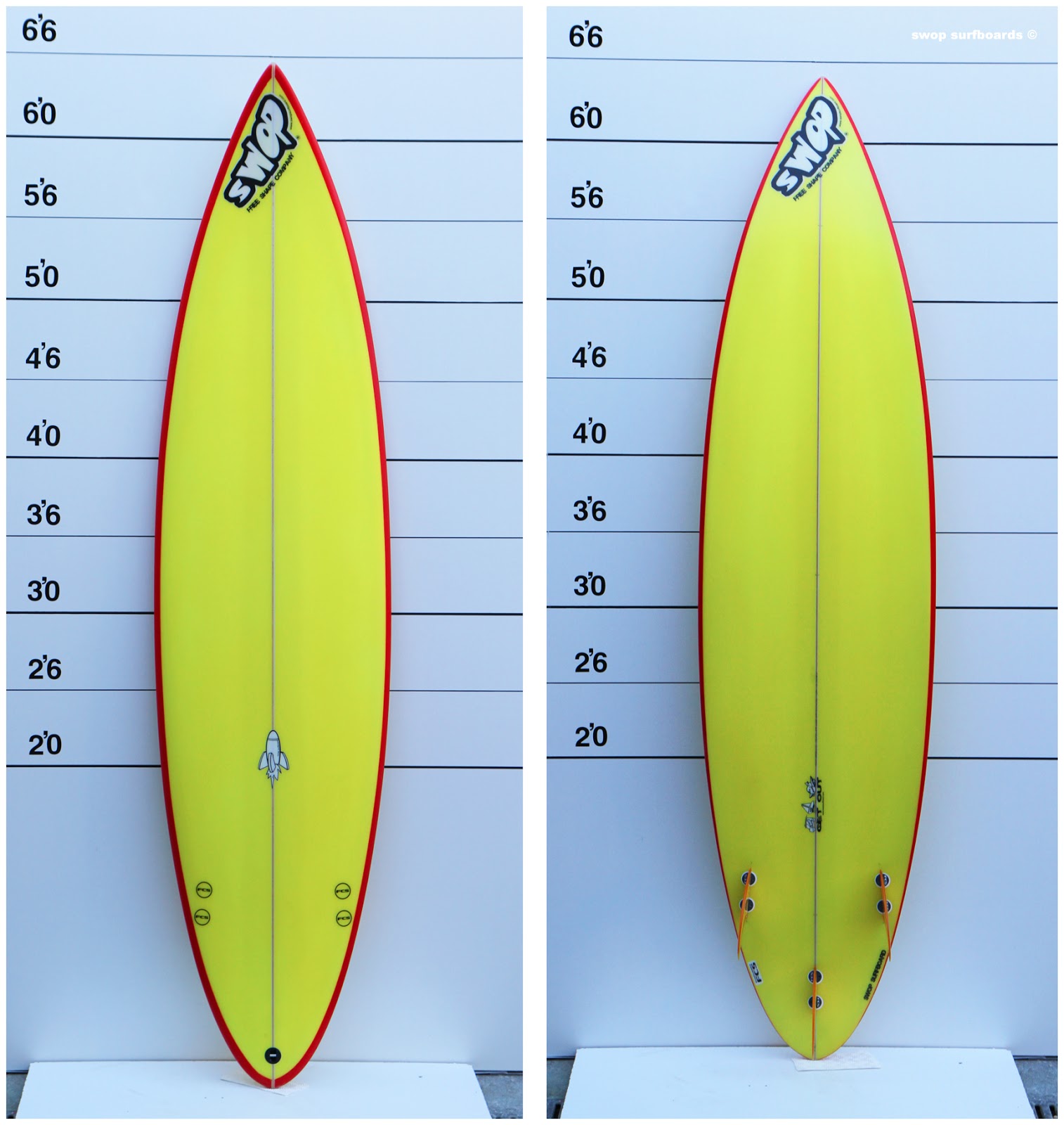 swop surfboards: MINI GUN