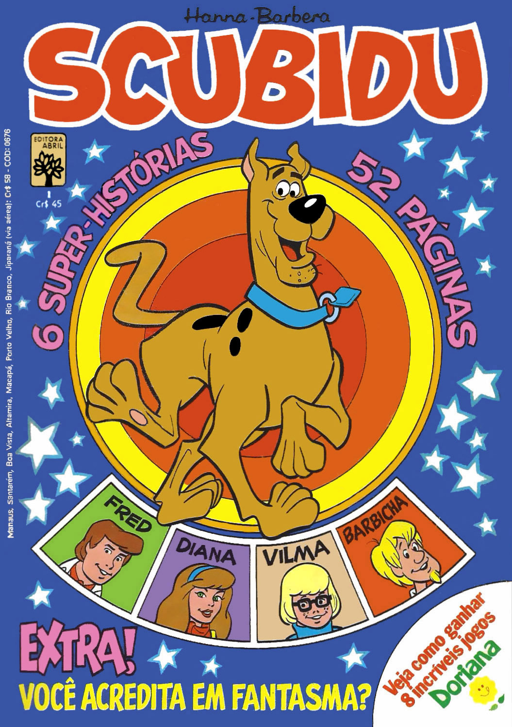 Gibis Clássicos: Scubidu n° 1 - Editora Abril