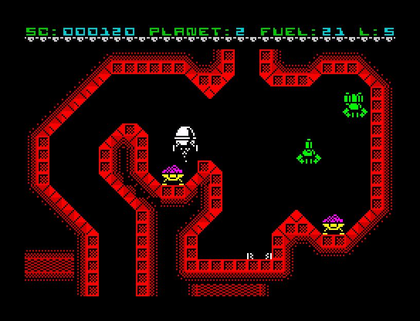 Dony's (not only) New Stuff for Old Computers: Deep Core Raider για ZX Spectrum