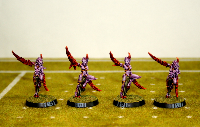 The Art of War: Blood Bowl Daemonettes Done