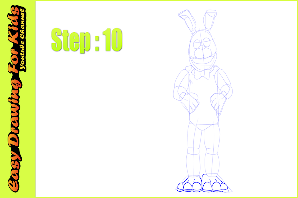How to Draw Bonnie Fnaf | Drawing Course for Beginners