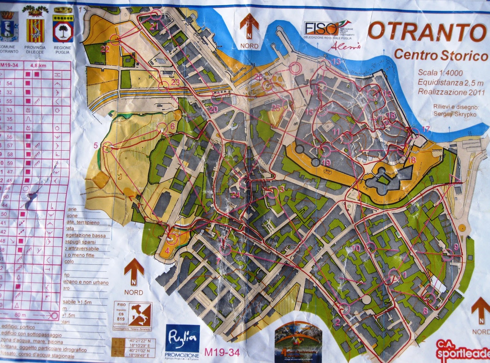 Alessio Tenani: Winner in "Tour del Salento" (with maps)