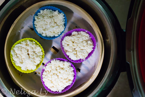 Instant Pot Puto Lanson or Steamed Cassava