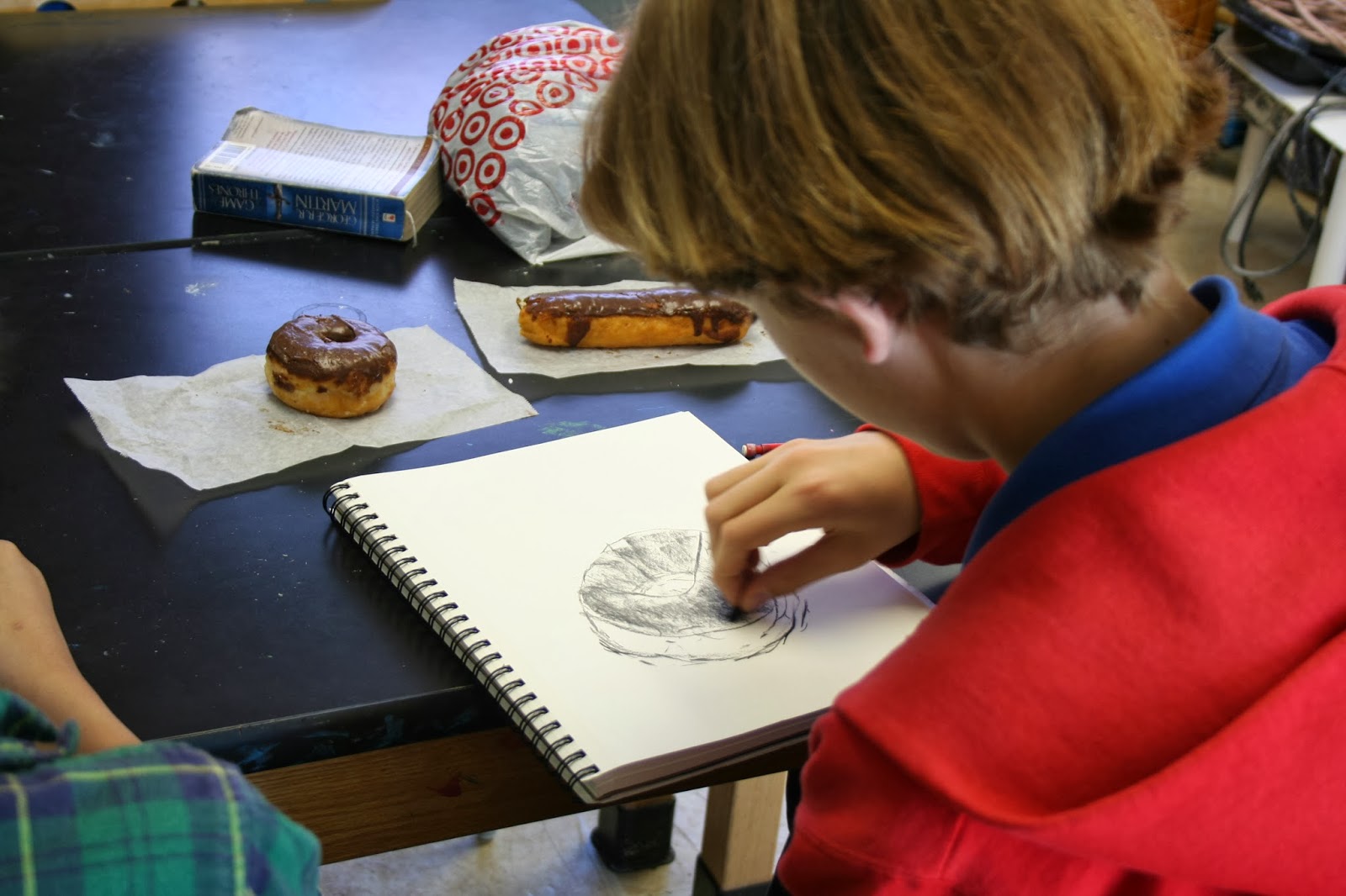Grauer Art: VG's end of the quarter field trip, donut still life ...