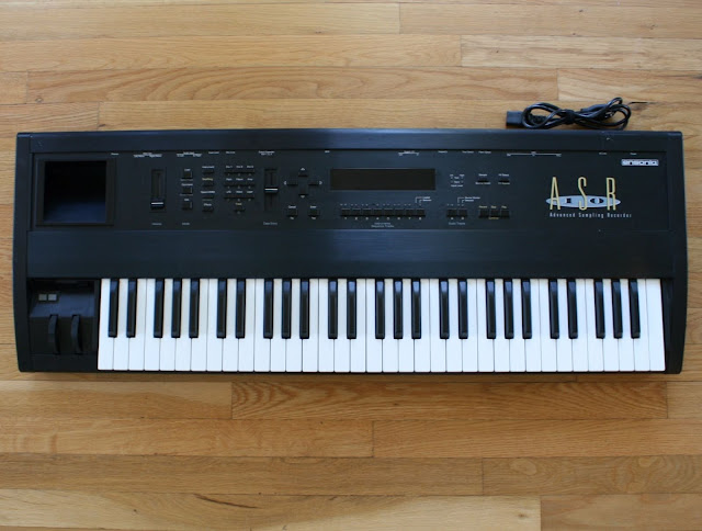 MATRIXSYNTH: Ensoniq ASR 10 Sampler Keyboard with Disks SN ASR-18659