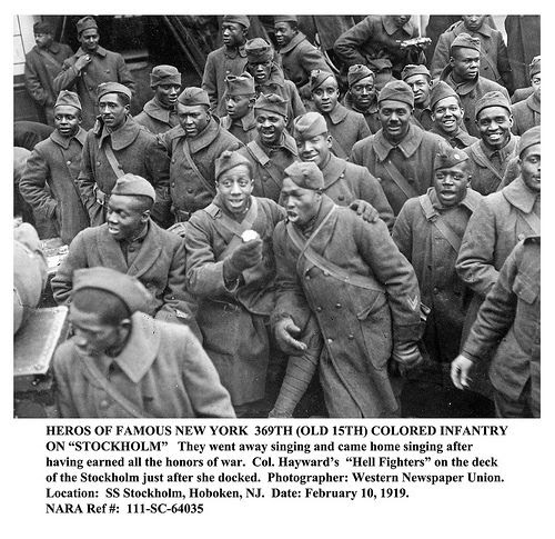 369th Infantry Regiment “Harlem Hellfighters”