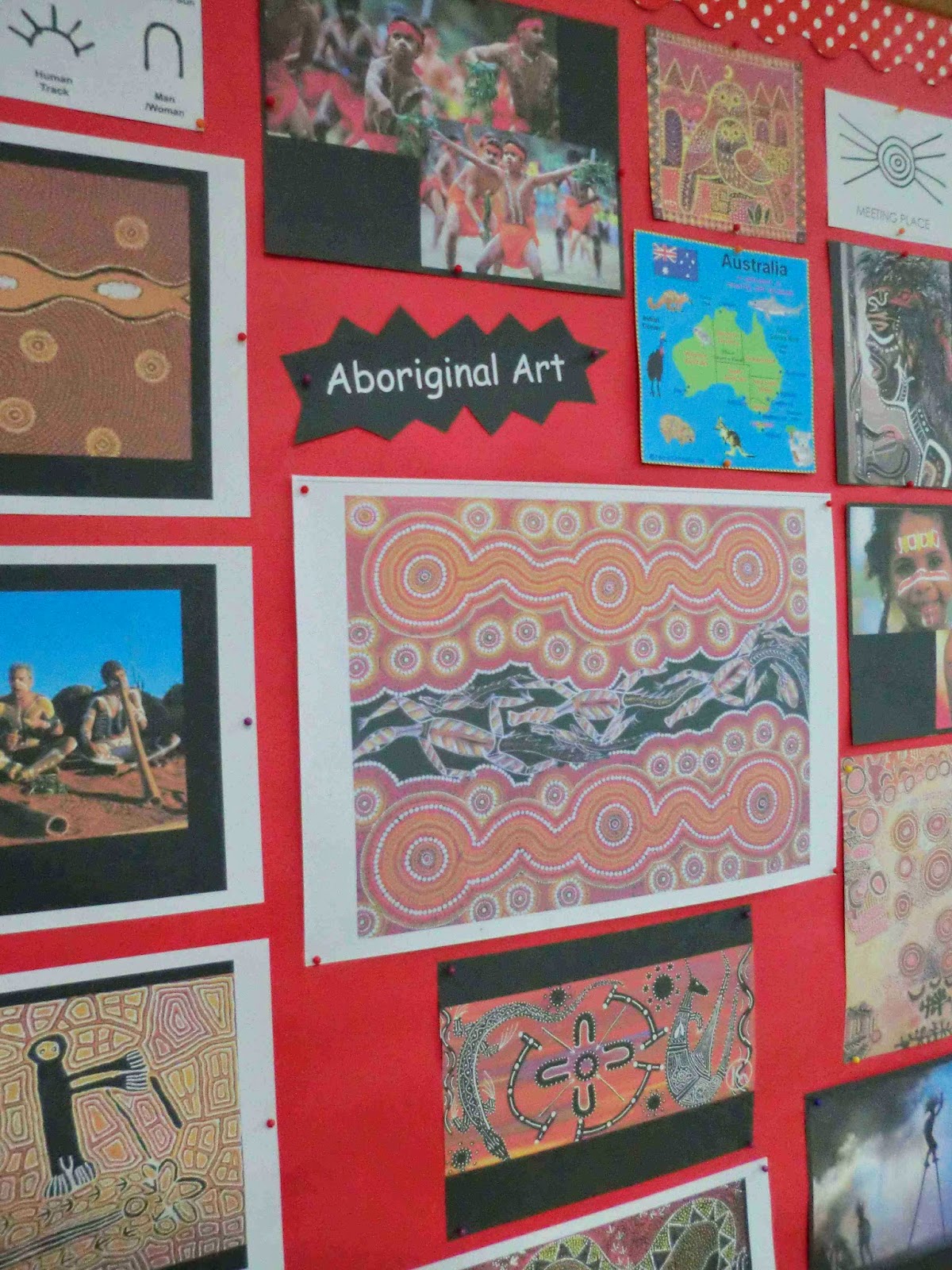 Miss Kristin's Art Room: Aboriginal Self-Portraits with P4!! We started ...