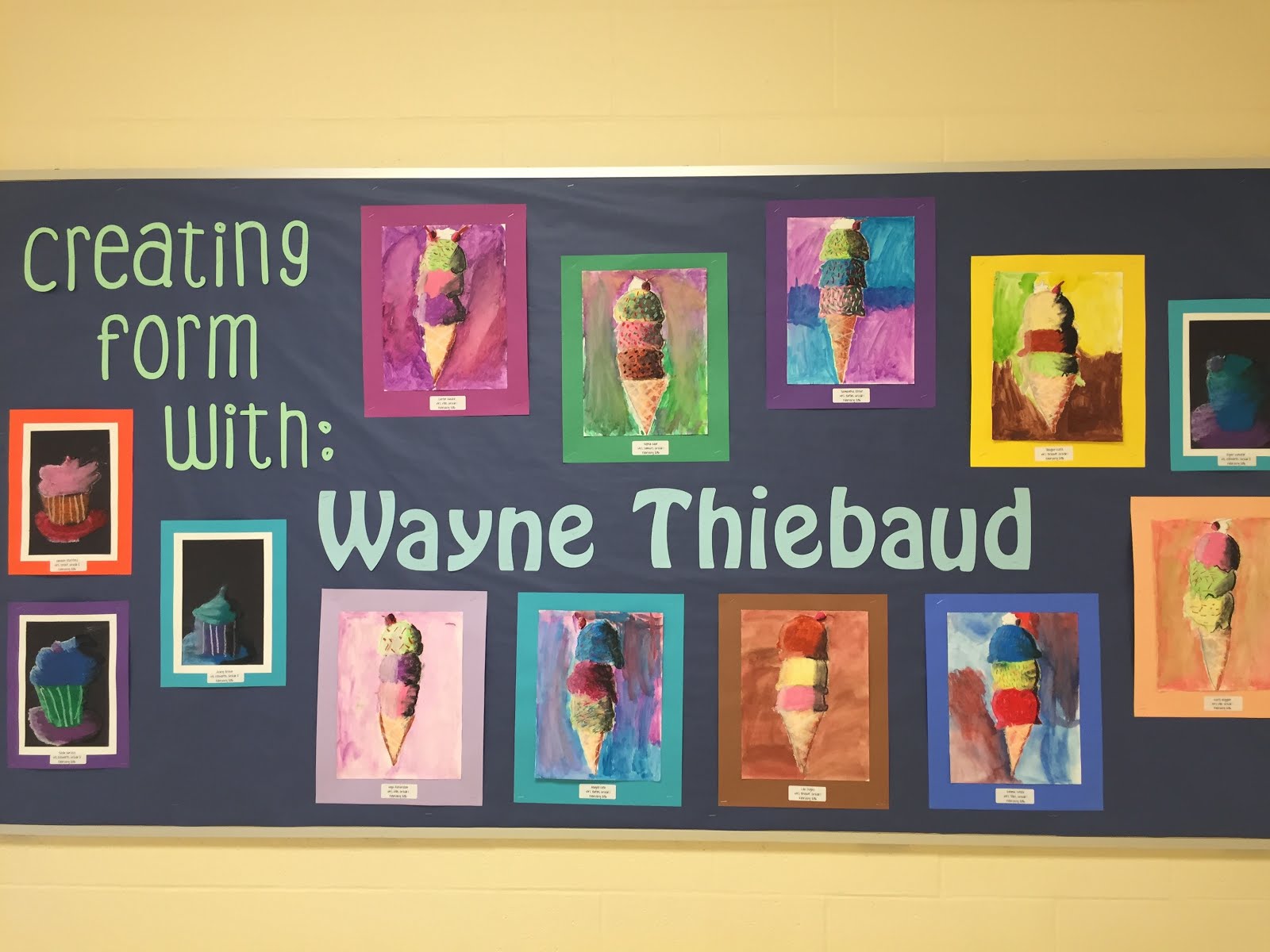 Creativity in Connecticut: Wayne Thiebaud Bulletin Board