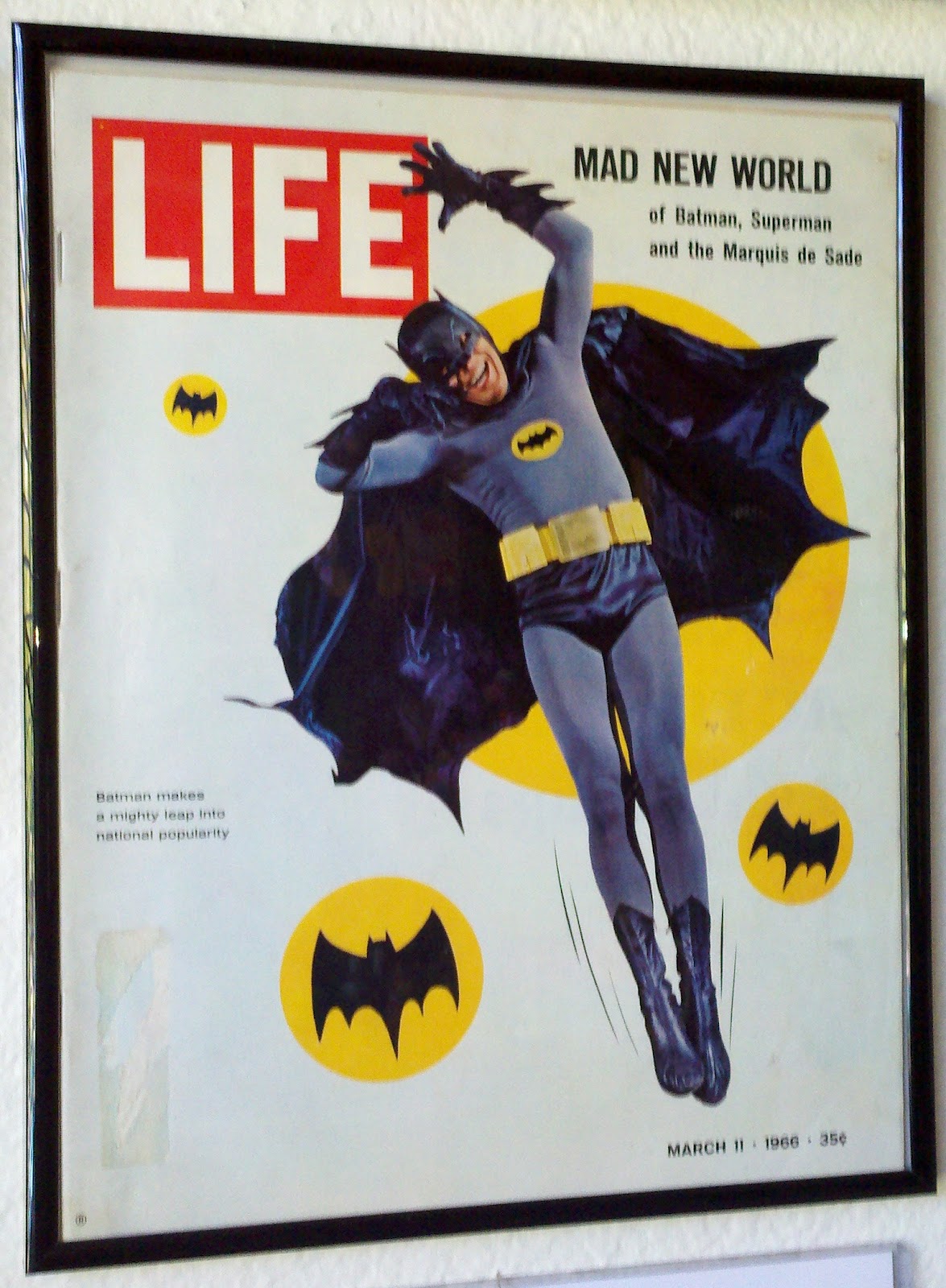 Patrick Owsley Cartoon Art and More!: BAT-POST!