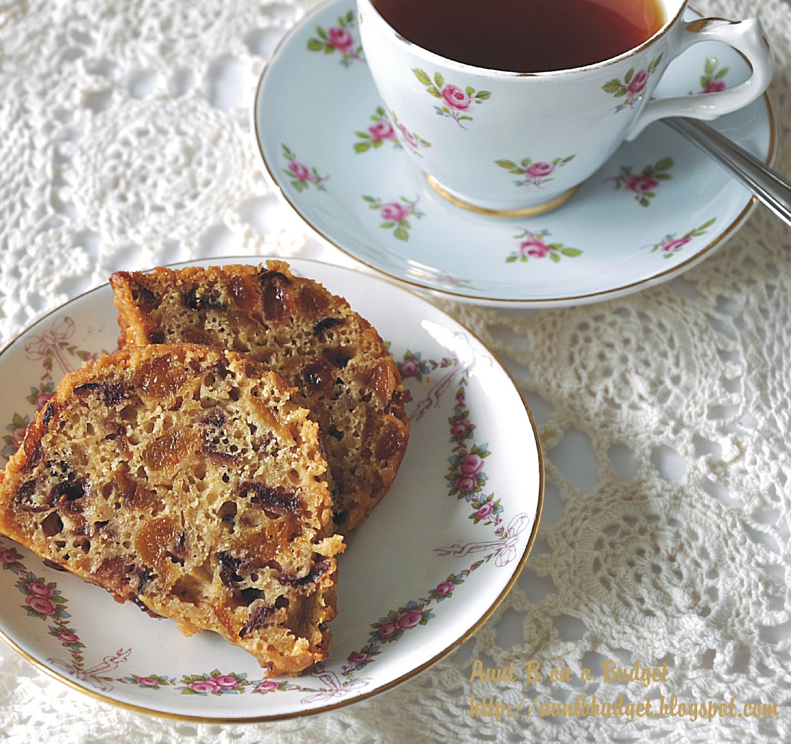 BethAnne on a Budget: Welsh Tea Cake With Dried Cranberries & Apricots