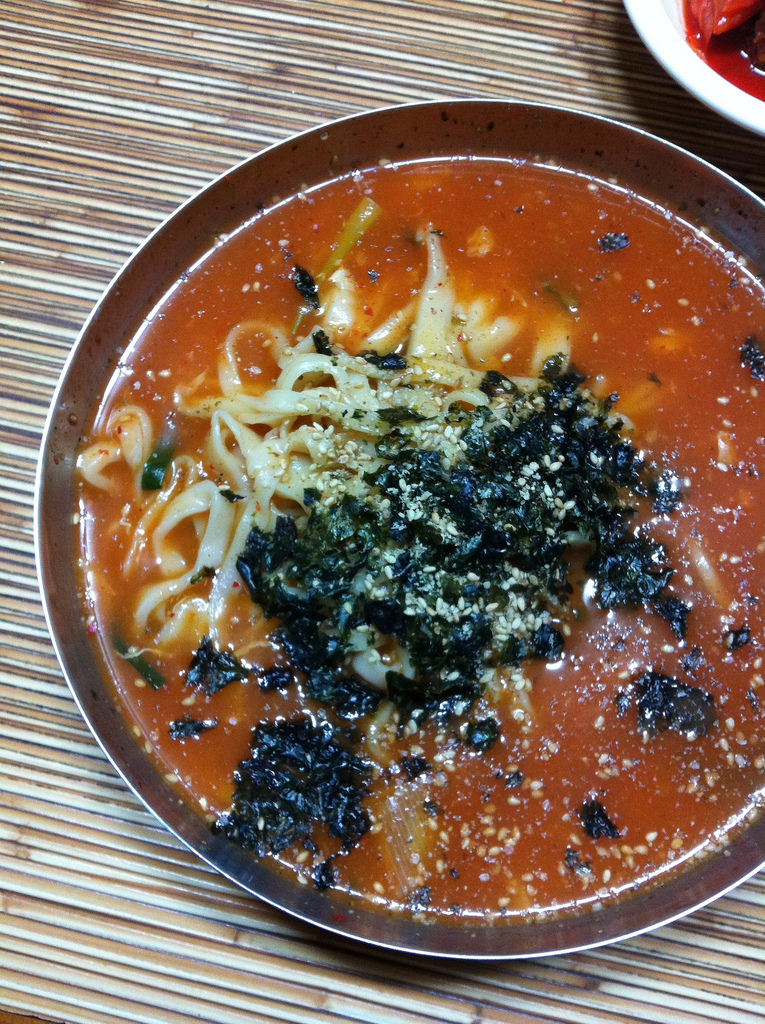 [Food] Kalguksu (칼국수, Chopped noodle) ~ peacebreeze