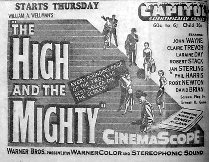Happyotter: THE HIGH AND THE MIGHTY (1954)