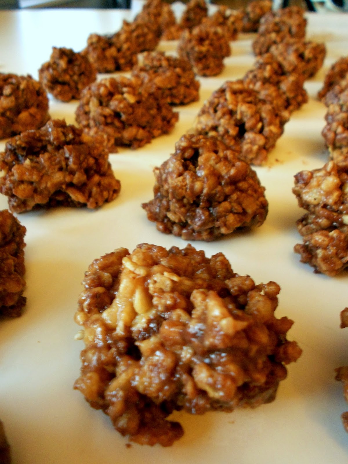 corn syrup peanut butter rice krispies