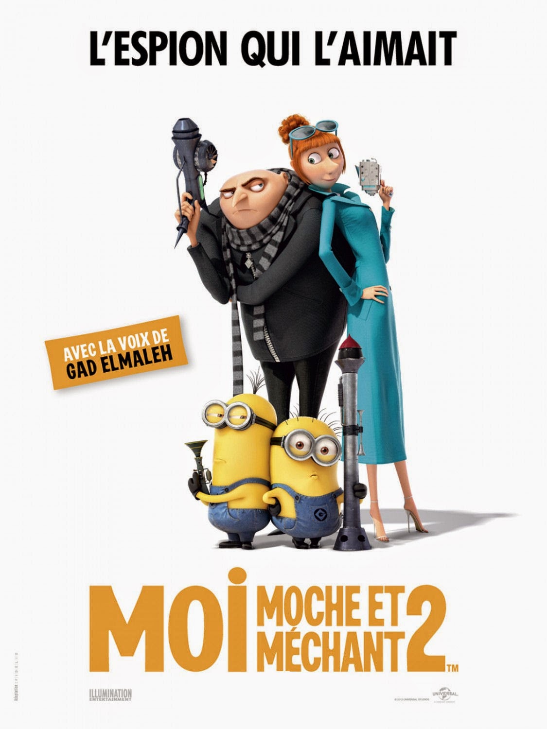 Film d'animation: Moi, moche et méchant 2