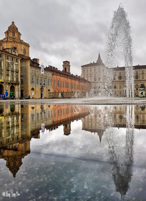 Torino In My eyes: Pond In Piazza Castello