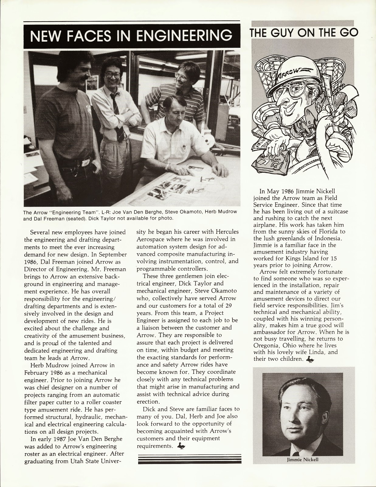 Arrow Development - Building Disney's Dream Rides: Arrow Dynamics News ...