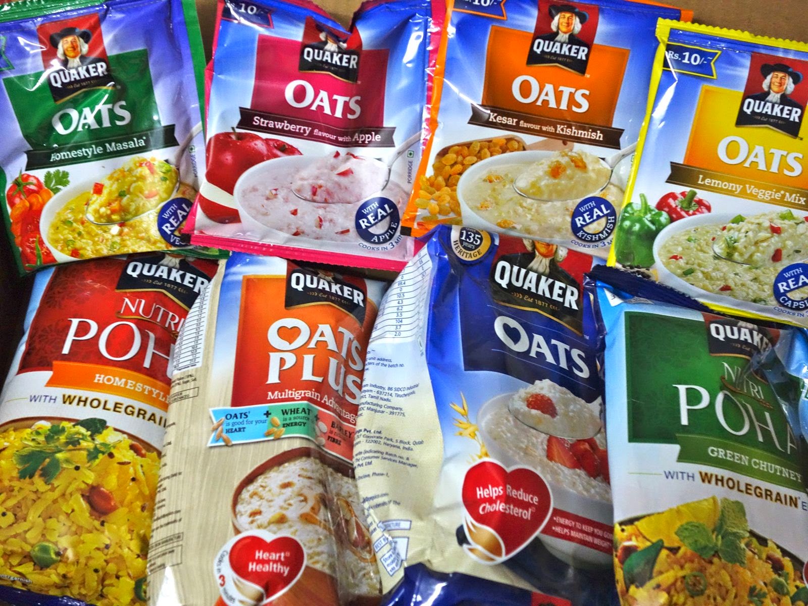 Sohum Sutras: Review: Quaker oats