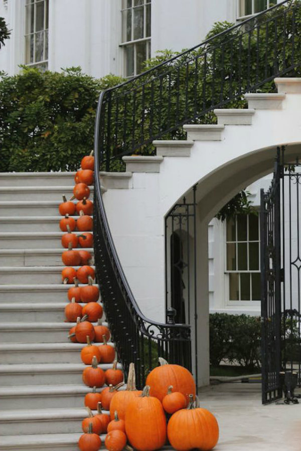 ciao! newport beach: beautiful pumpkin clusters