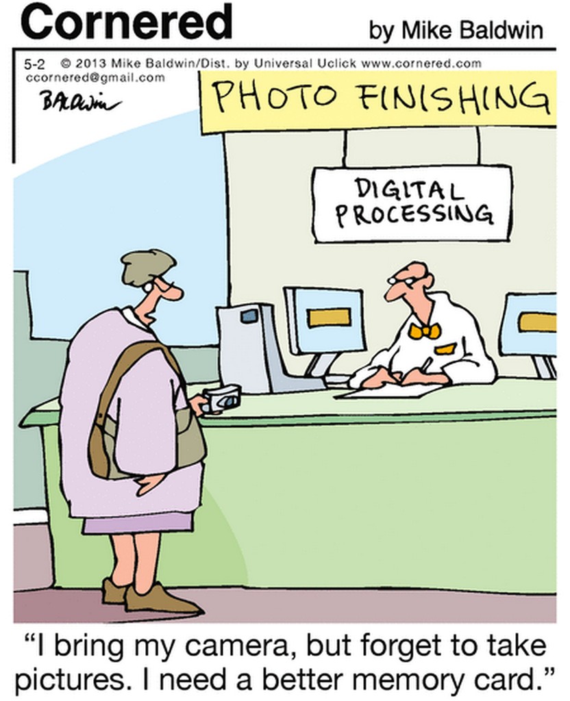 Chuck's Fun Page 2: Six Cornered cartoons