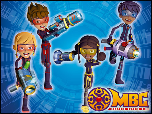 The Monster Buster Club Resources: Monster Buster Club Official Art