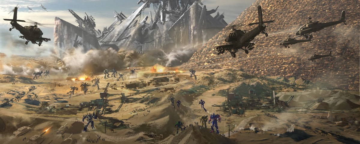 Brilliant TRANSFORMERS: REVENGE OF THE FALLEN concept art by Ryan ...