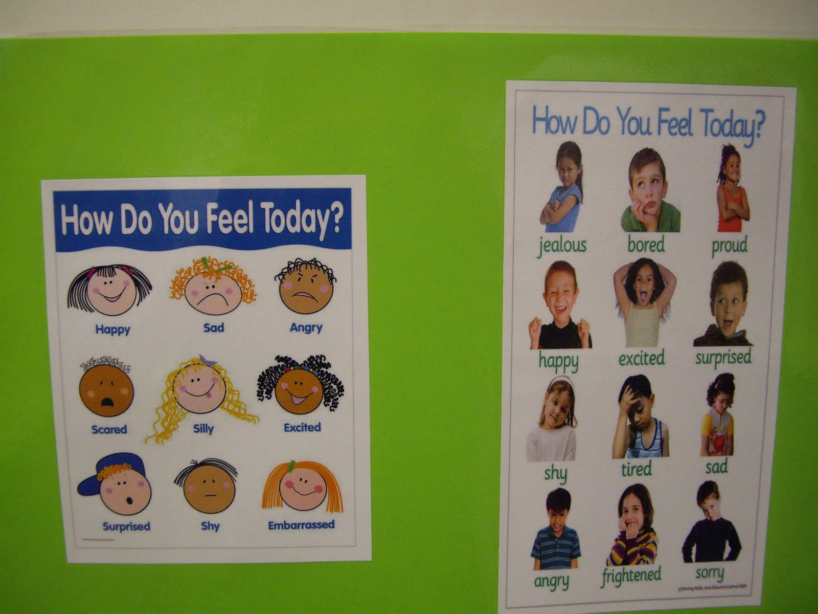 LEARNING TOGETHER: Classroom routines V: How do you feel today?