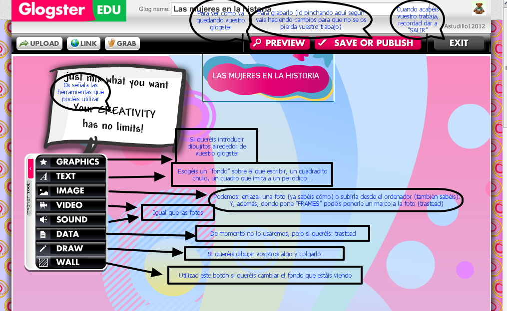 El búho Anacleto: Una nueva herramienta: GLOGSTER